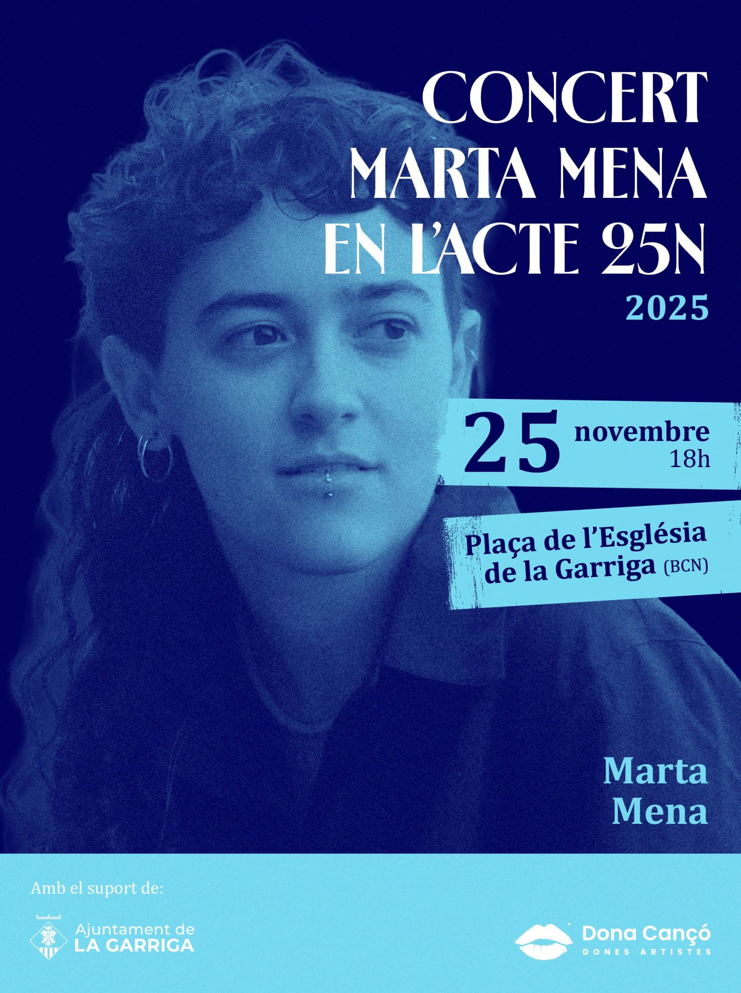 Dona Cançó | 25 de novembre — Concert de Marta Mena